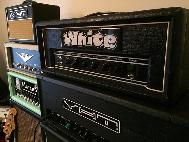 Matamp White W100 1970s | Reverb