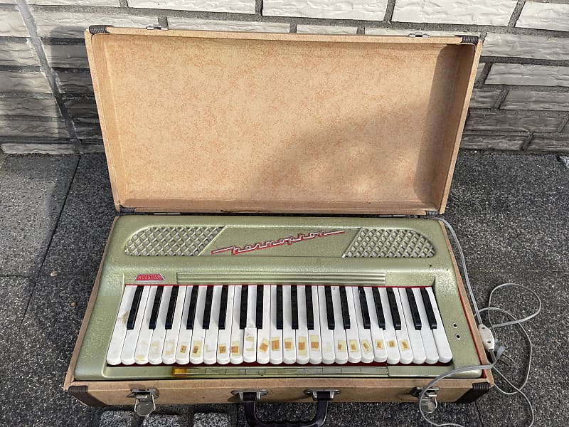 Koestler Vintage Koestler Harmophon Suitcase Organ Keyboard | Reverb