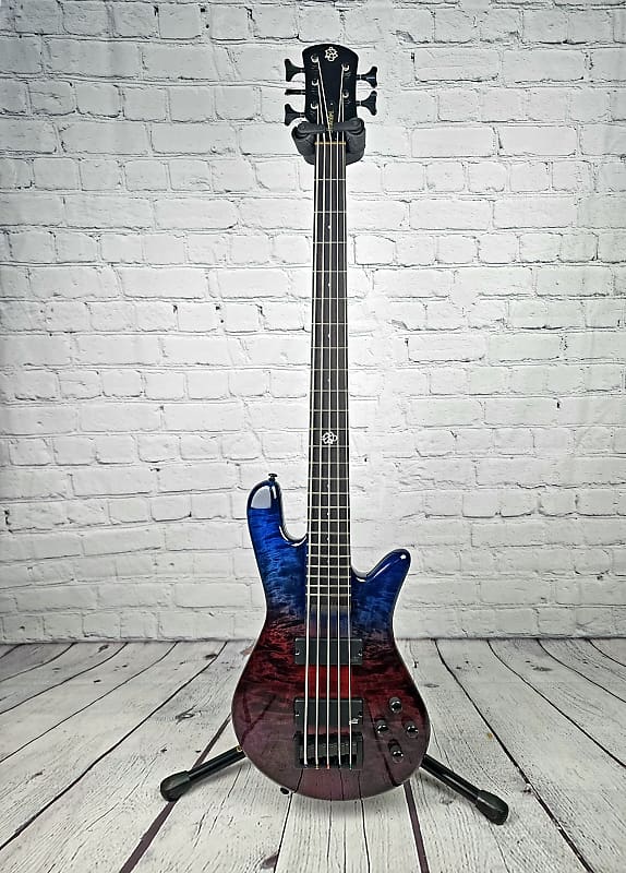 Spector NS Ethos 5 String Bass Guitar Interstellar Gloss | Reverb