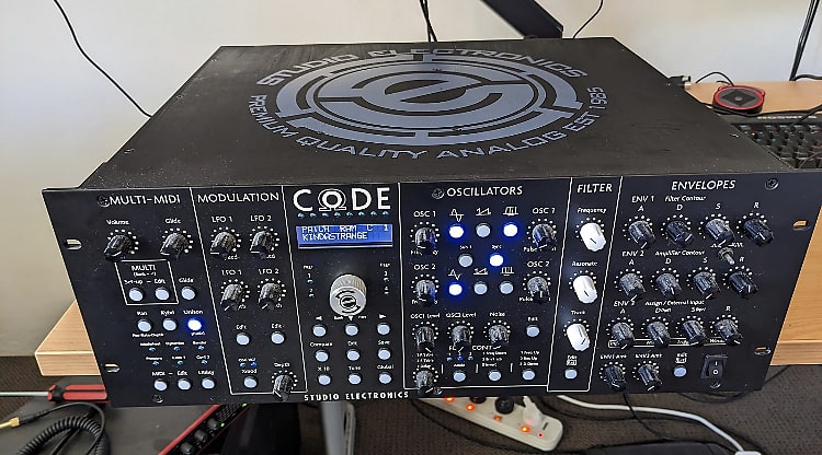 Studio Electronics Code 8 with Arp 2600 and CS80 Filters | Reverb