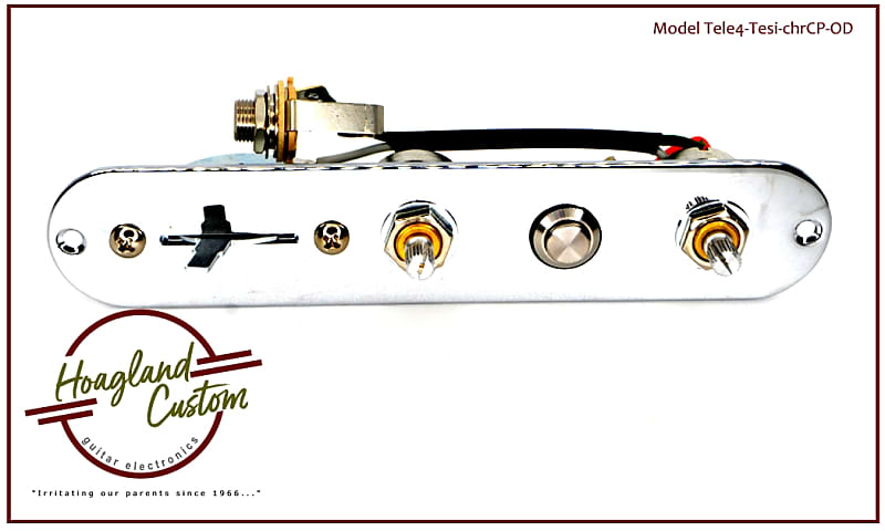 Handcrafted 4-Way Tele Wiring, Tesi Kill Switch, "Dijon" cap, | Reverb