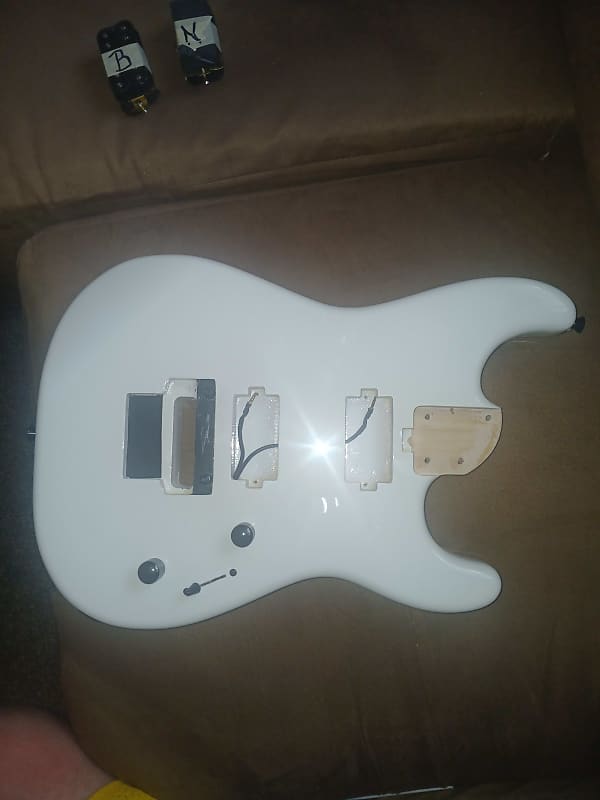 GFS SBS White Floyd Rose | Reverb