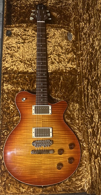 Grosh Guitars Set Neck Custom 2008 - Deep Honey Burst | Reverb