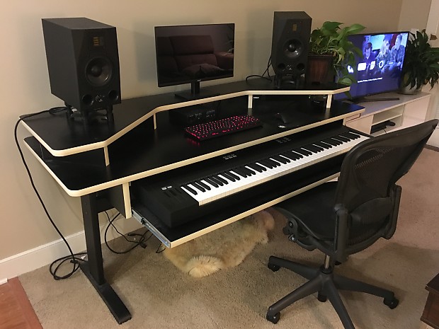 AZ Studio Workstations AZ-Elite Keyboard Studio Desk 2016 | Reverb