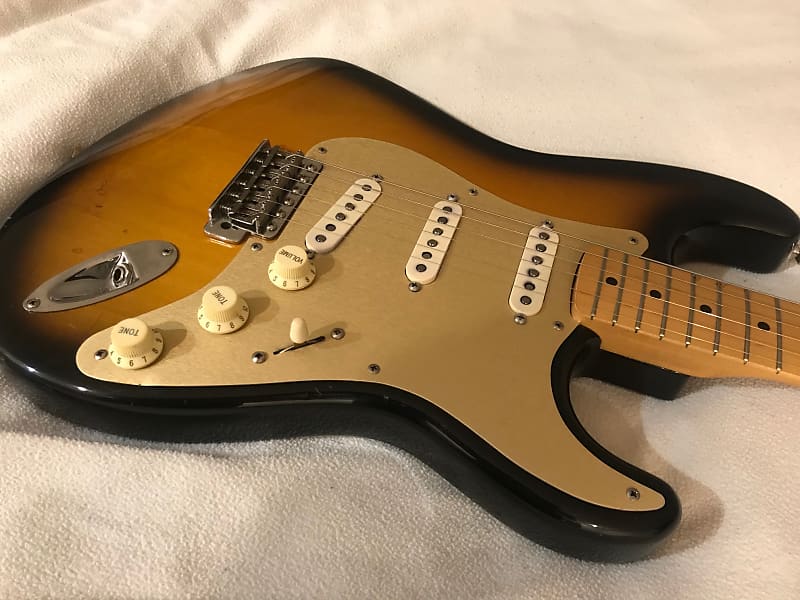 Fender Stratocaster Loaded Pickguard with Custom Shop Fat | Reverb
