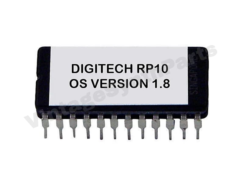 DigiTech RP10 Version 1.8 Firmware OS EPROM ROM upgrade kit | Reverb