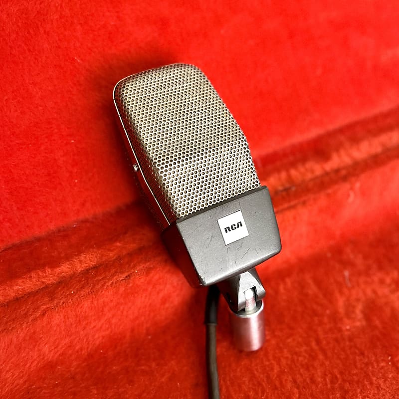 RCA BK-11a ribbon microphone 1960’s - Nickel original vintage | Reverb