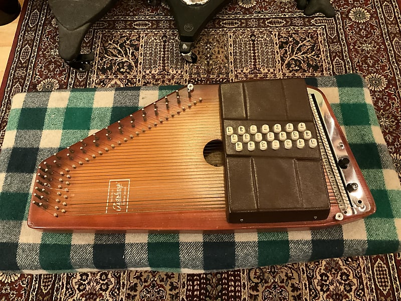 Oscar Schmidt Electric Autoharp w/ case **VINTAGE** | Reverb