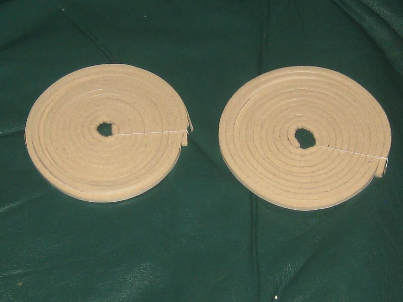 Autoharp Felt 3/16 x 7/32 Adhesive Back 20 ft. for 21 Chord | Reverb