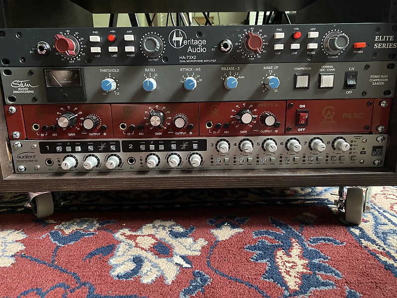 Three Golden Age Project Pre-73 JR's with GAP PS-AC Power | Reverb