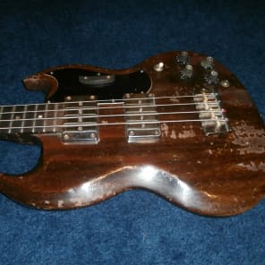 Vintage 1968 Gibson EB-0 Two Pickup Electric Bass Guitar! | Reverb