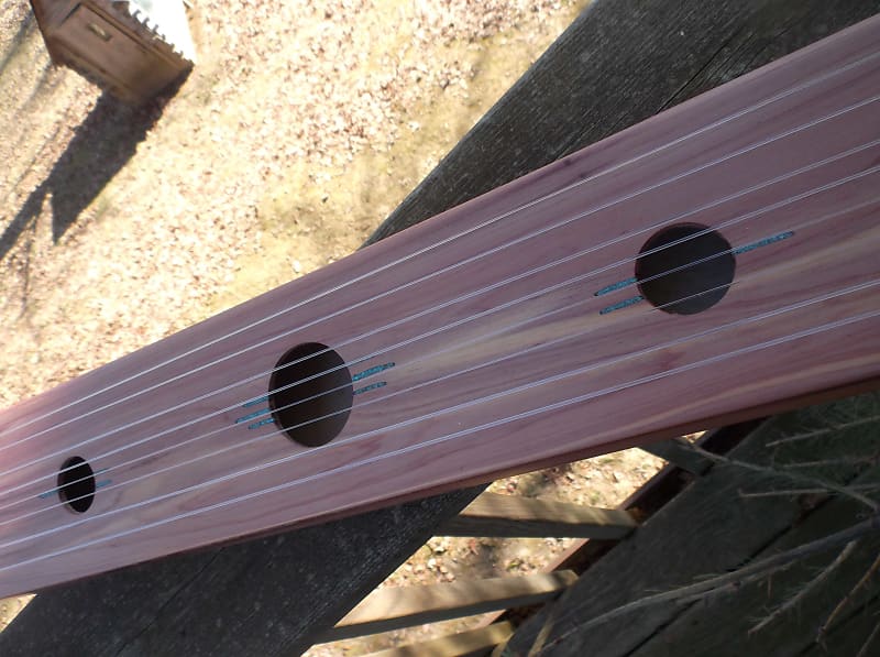 Aeolian wind Harp Southwest Art Deco Style Turquoise inlays | Reverb