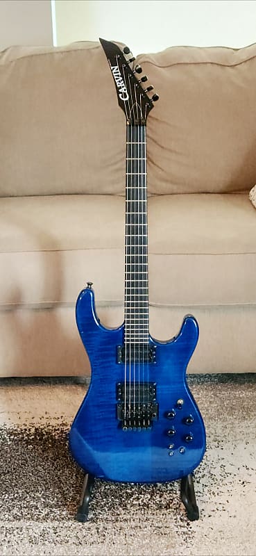 Carvin 1991 DC127 DC200 Jason Becker- Sapphire Blue | Reverb