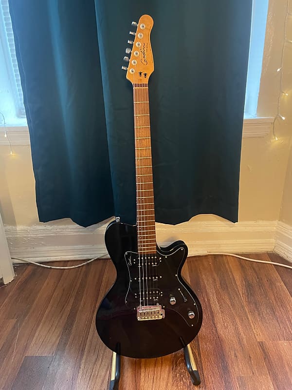 Godin SDxt black on black | Reverb