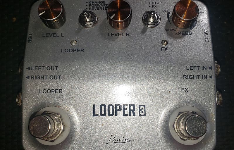 Rowin Twin Looper 3 Silver | Reverb