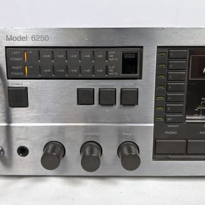 Carver 6250 Magnetic Field Power Amplifier Stereo Receiver - | Reverb