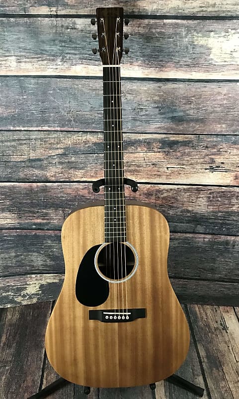 Martin Left Handed X- Series DX2AE Macassar Acoustic Electric | Reverb