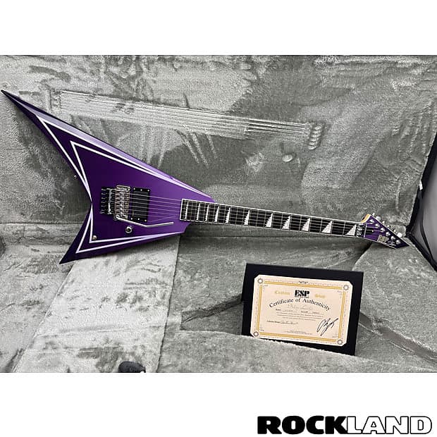 ESP Japan Customshop Alexi Laiho Hexed Sawtooth | Reverb