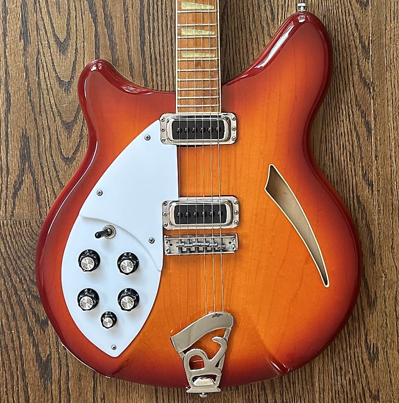 RARE! 1984 Rickenbacker 360 LEFTY - Autumnglo (Custom Color) | Reverb