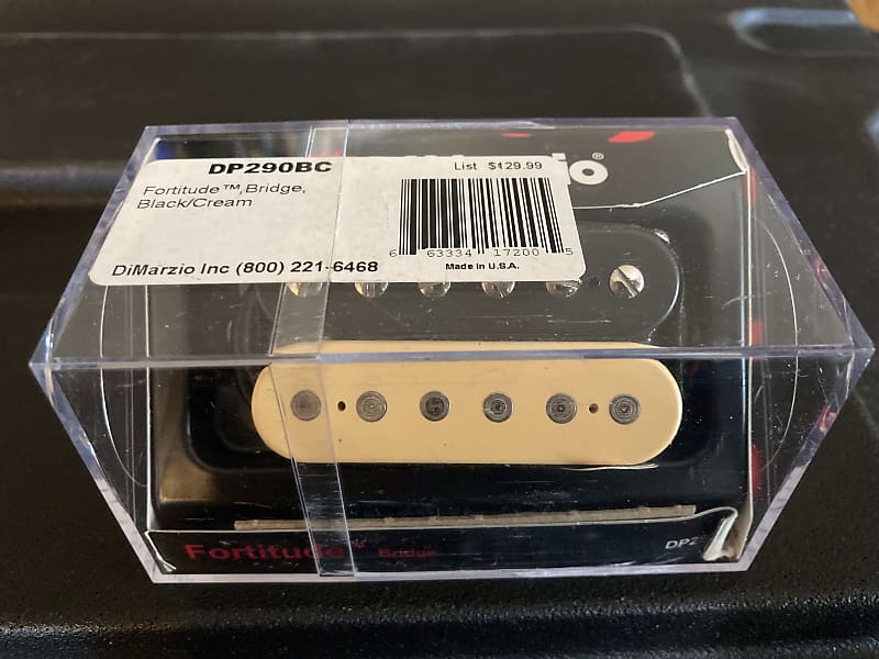 DiMarzio Fortitude Bridge - Zebra | Reverb