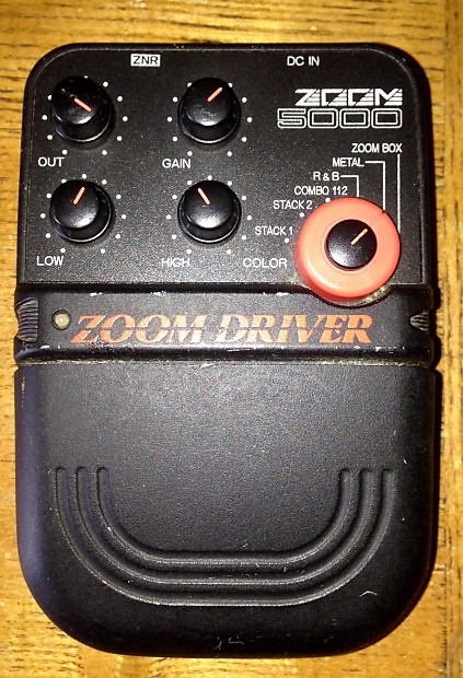 Zoom Driver 5000 guitar distortion overdrive effects pedal | Reverb