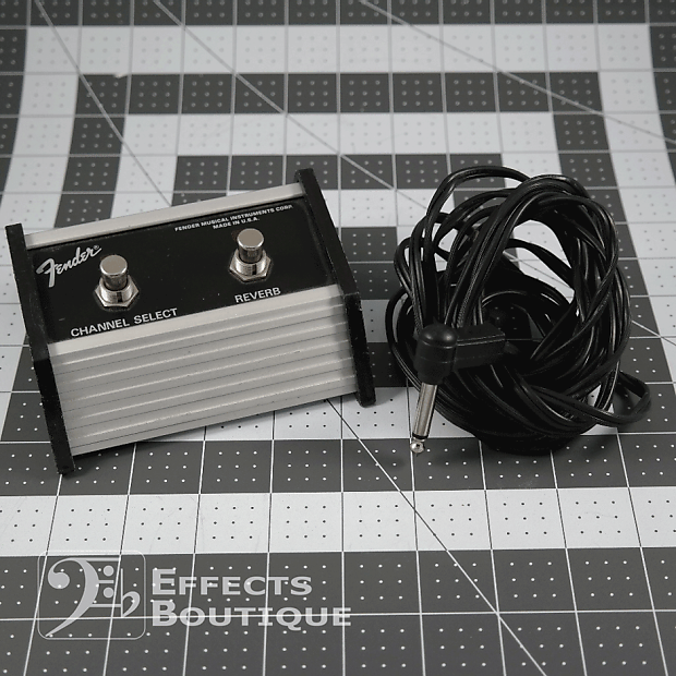Fender Fender 2-Button Footswitch Channel Reverb | Reverb
