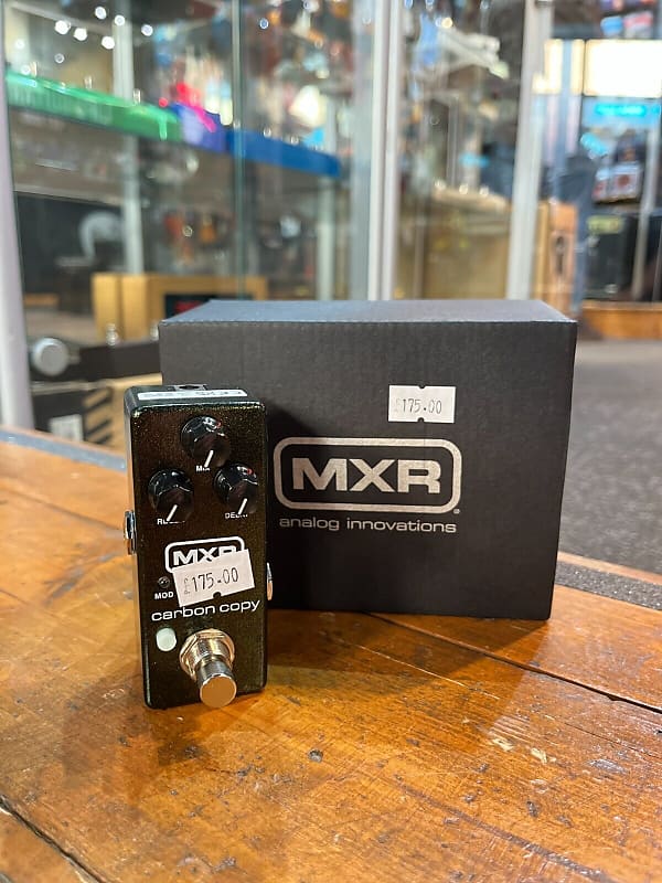 MXR Carbon Copy Mini Analogue Delay Pedal for Electric Guitar | Reverb