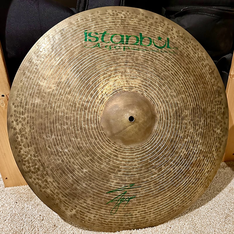 Istanbul Agop 22" Signature Medium Ride Cymbal | Reverb