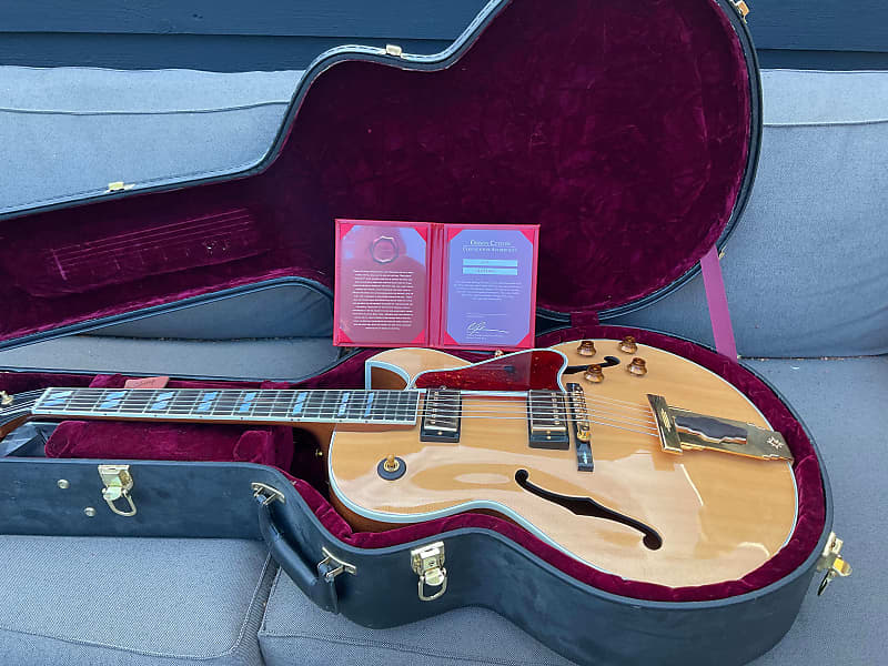 Gibson Custom Shop L-4 CES Archtop 2013 Natural Crimson | Reverb