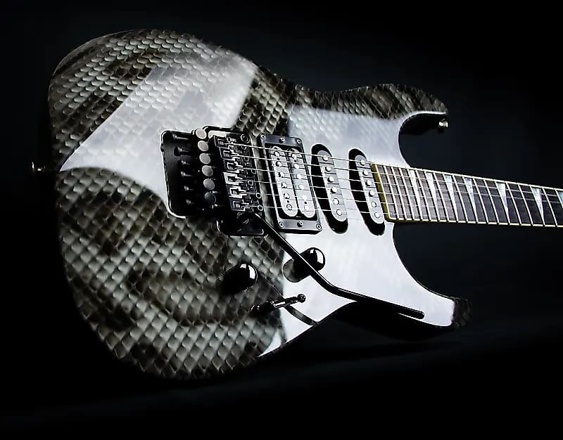 Jackson Sl1 Soloist USA Select Series 2001 snakeskin | Reverb