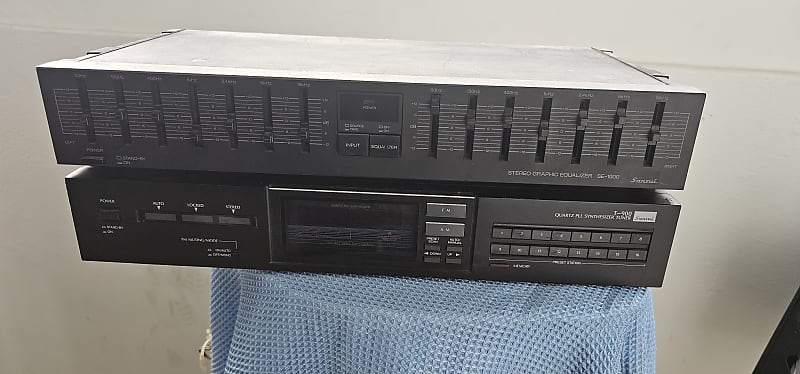 Sansui tuner and equalizer Se1000/ T900 | Reverb