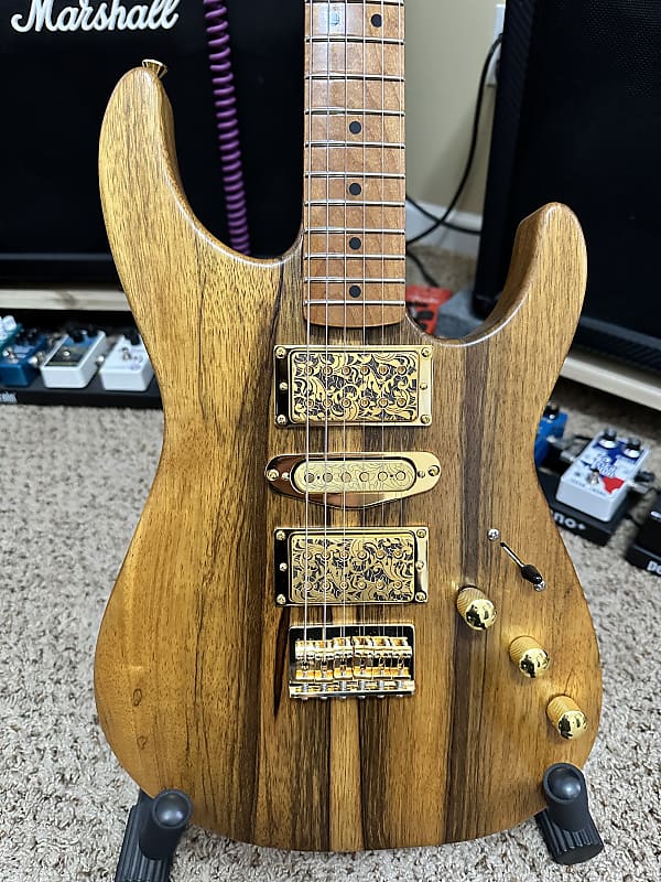 Warmoth Soloist 2023 - Crimson Guitars penetrating oil finish | Reverb