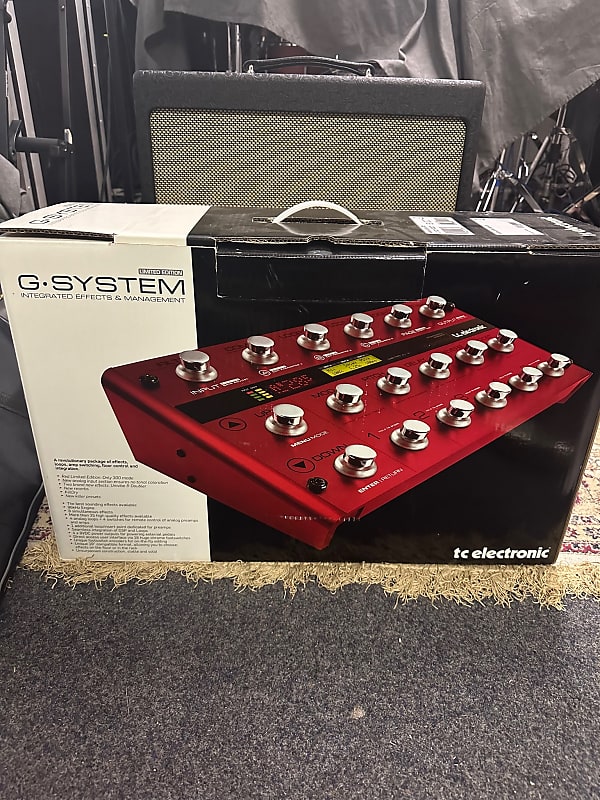 TC Electronic G-System limited Red Version IB modified NEW | Reverb