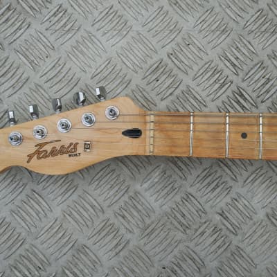 Farris Built Nashville Telecaster - Trans Yellow Relic Left | Reverb