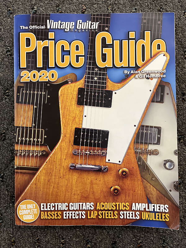 The Official Vintage Guitar Magazine Price Guide by Alan | Reverb