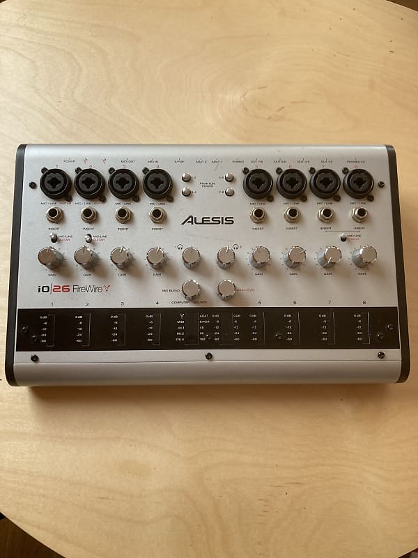 Alesis io|26 FireWire Interface adapter and FireWire cable | Reverb