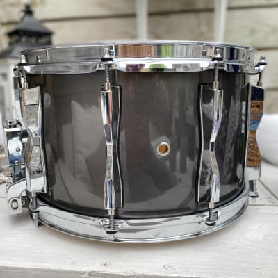Pearl MLX-414ED 14x8” snare 1988 - Charcoal grey | Reverb