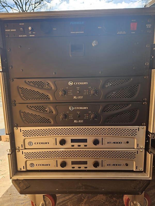 Crown Multiple Power Amp Rack | Reverb