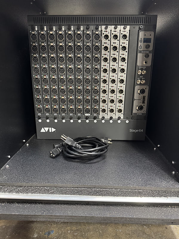 Avid Venue S6L Stage 64 Stage Rack 2020 Black | Reverb