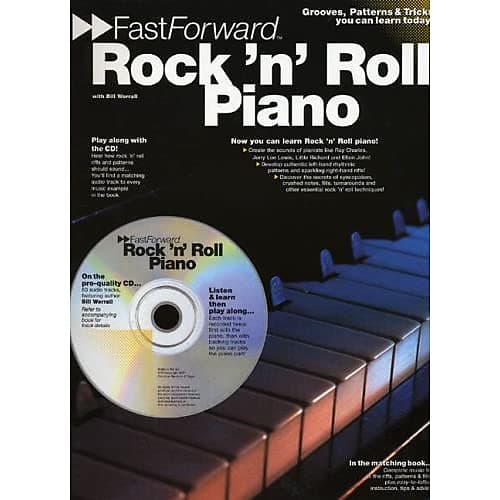 Fast Forward - Rock 'n' Roll Piano: Grooves, Patterns and | Reverb UK