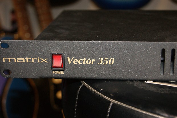 Matrix Vector 350 mosfet power amp Made in England | Reverb