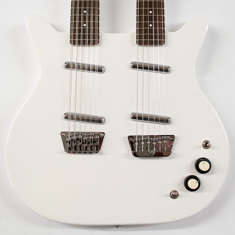 Danelectro 6-string/12-string Double-neck Electric Guitar - | Reverb