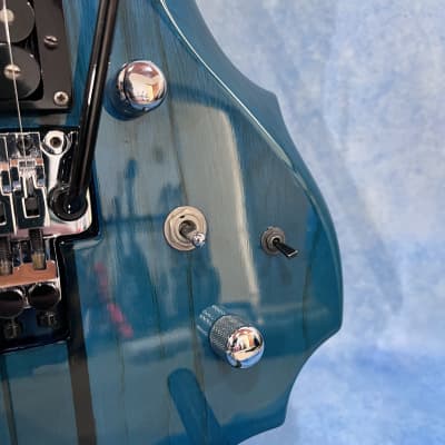 Edwards by ESP Forest E-FR-130GT 2000s Turquoise Made in | Reverb