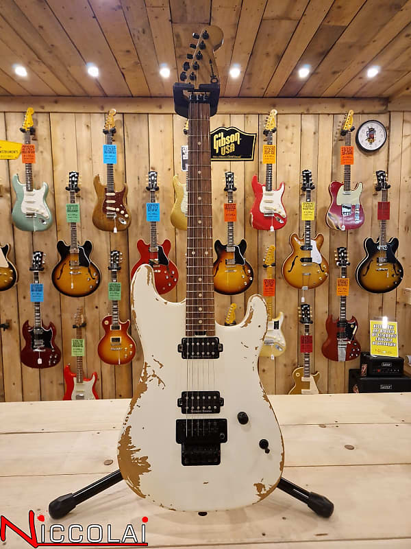 CHARVEL Pro-mod Relic San Dimas Style 1 HH Fr Pf PF Weathered | Reverb