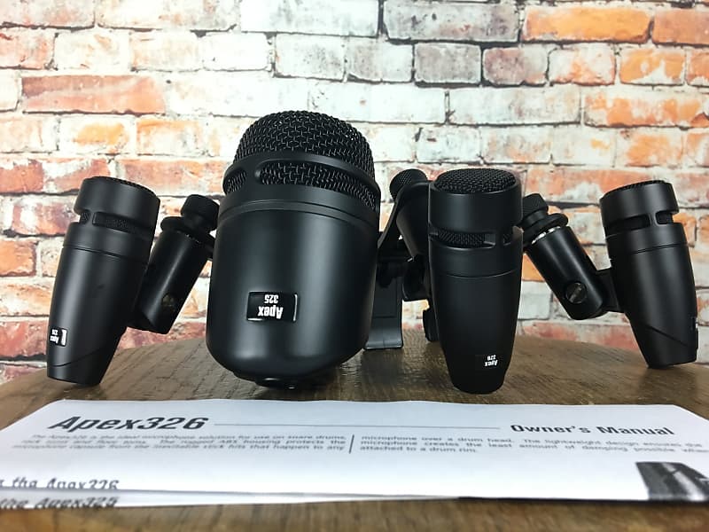 Apex DP5 Drum Microphone Package | Reverb