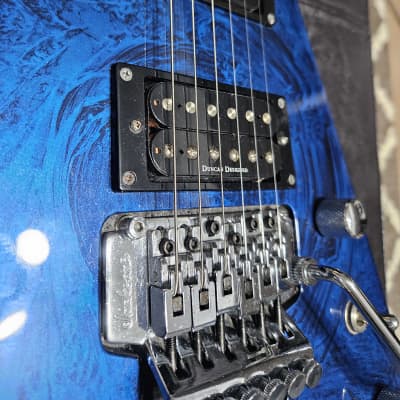 Jackson King V blue colbolt swirl japan King V 2003 ish - | Reverb