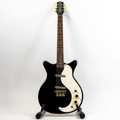Danelectro DC-59 Black w/ Jeff Senn DRB2 Upgraded Bridge, | Reverb UK