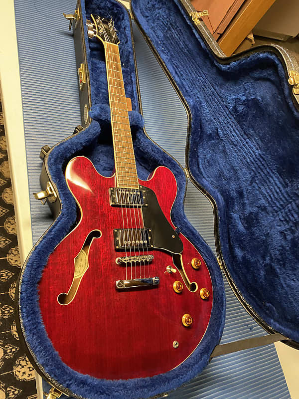 Samick Artist SAN 450 (ES 335 Copy) 1990's - Cherry | Reverb