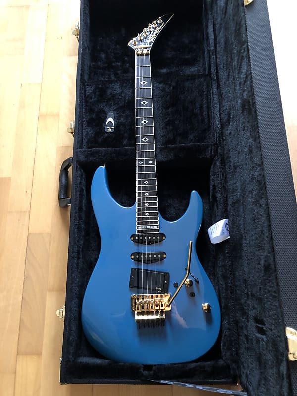 Kramer Stagemaster Deluxe 1987 Blue American | Reverb