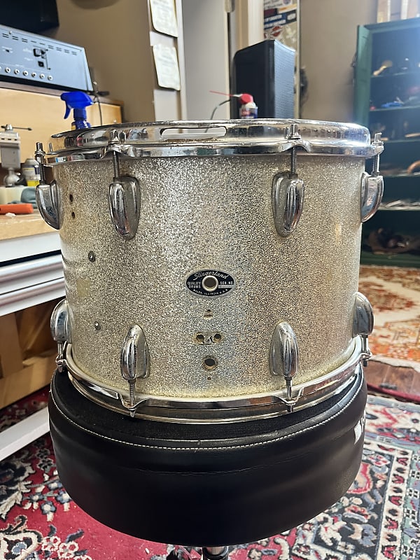 Slingerland 14x10 Marching Snare to Rack Tom 1970s | Reverb